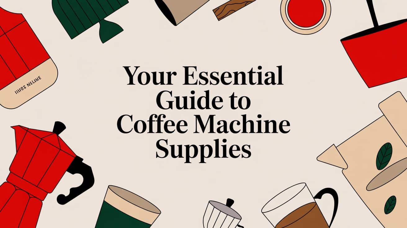 Your Essential Guide to Coffee Machine Supplies