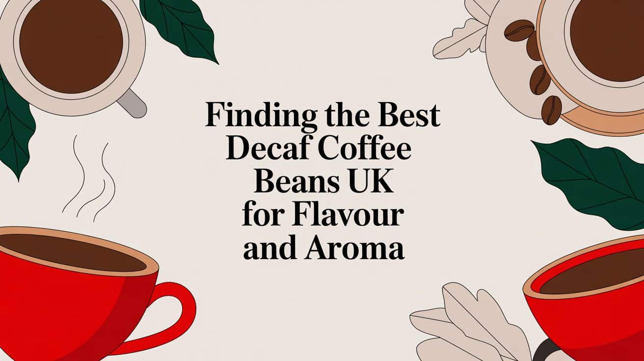 Finding the Best Decaf Coffee Beans UK for Flavour and Aroma
