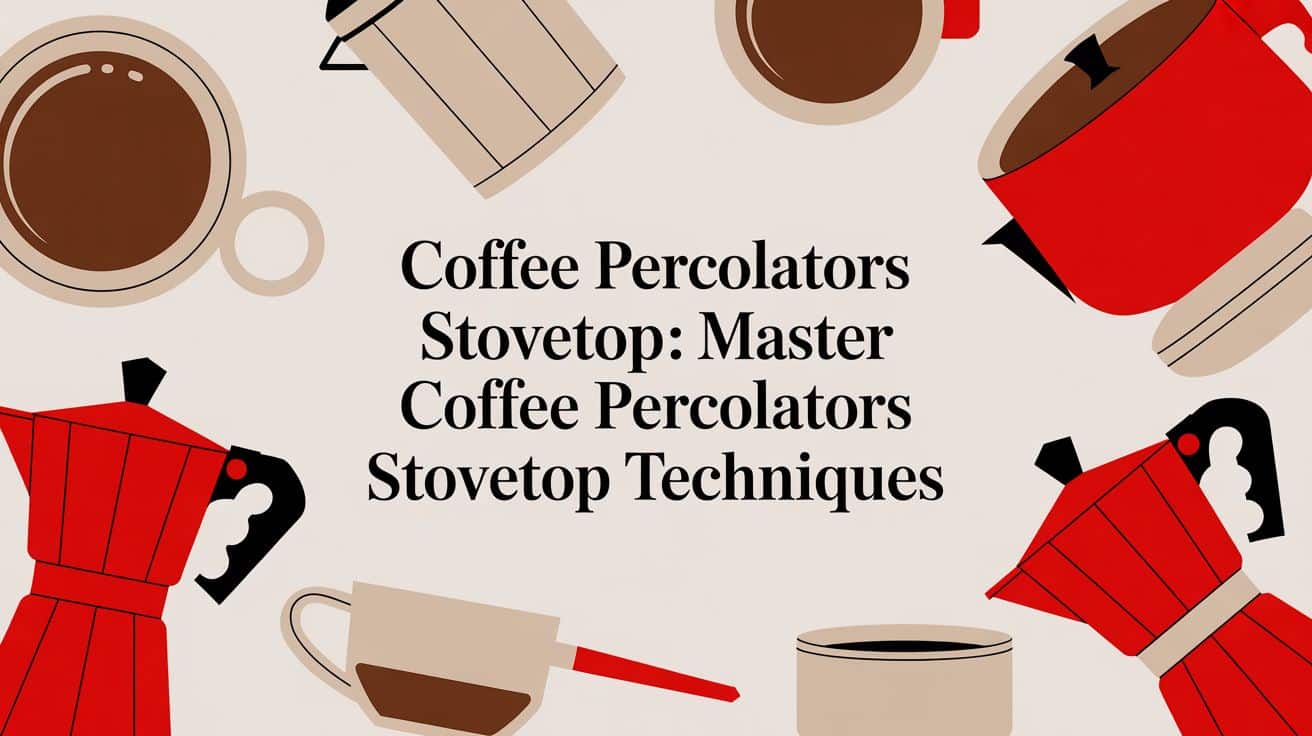 A Complete Guide to Stovetop Coffee Percolators