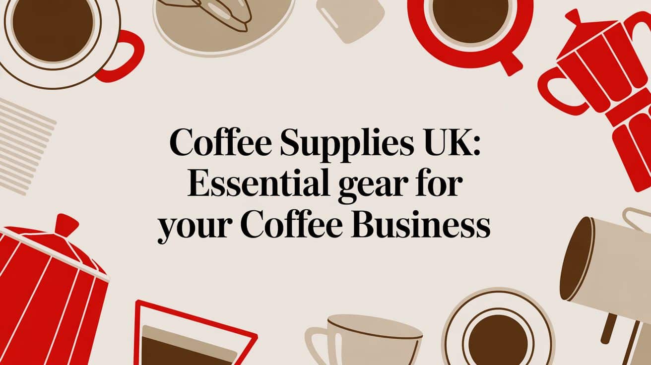 Your Complete Guide to Coffee Supplies UK