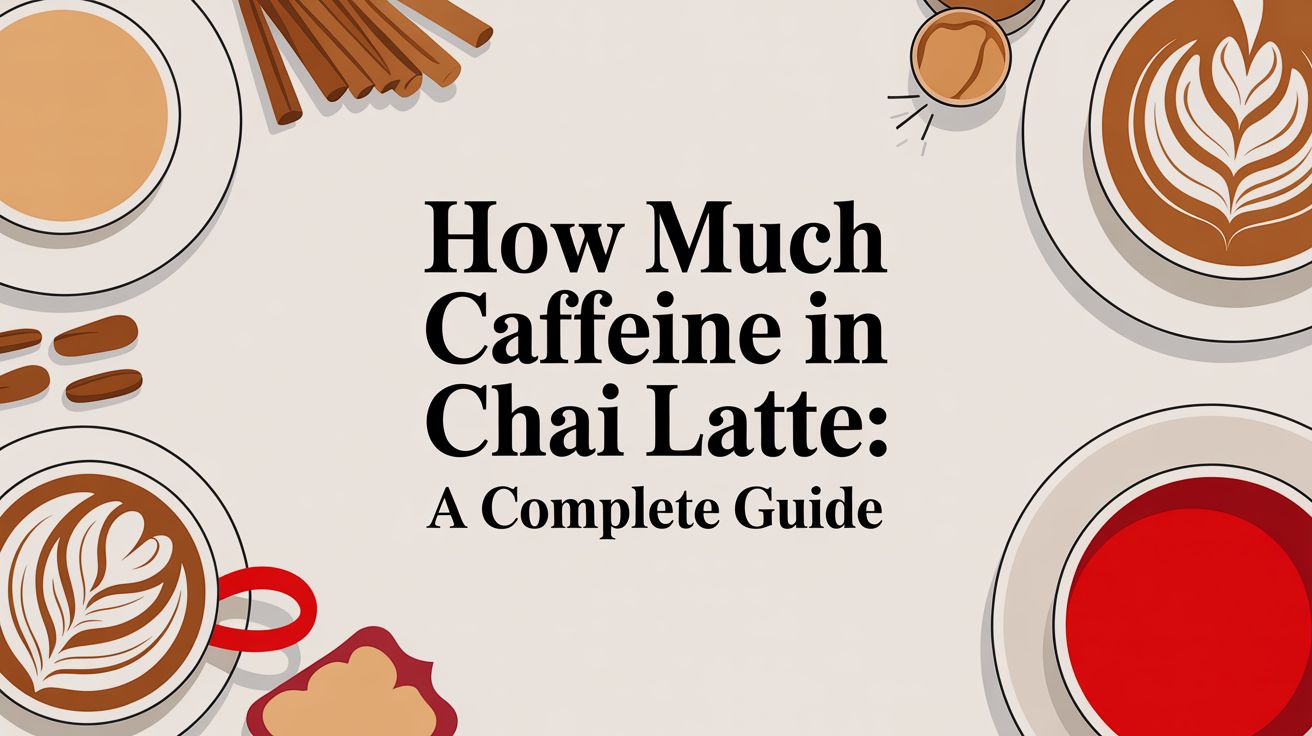 How much caffeine is in a chai latte? A complete guide