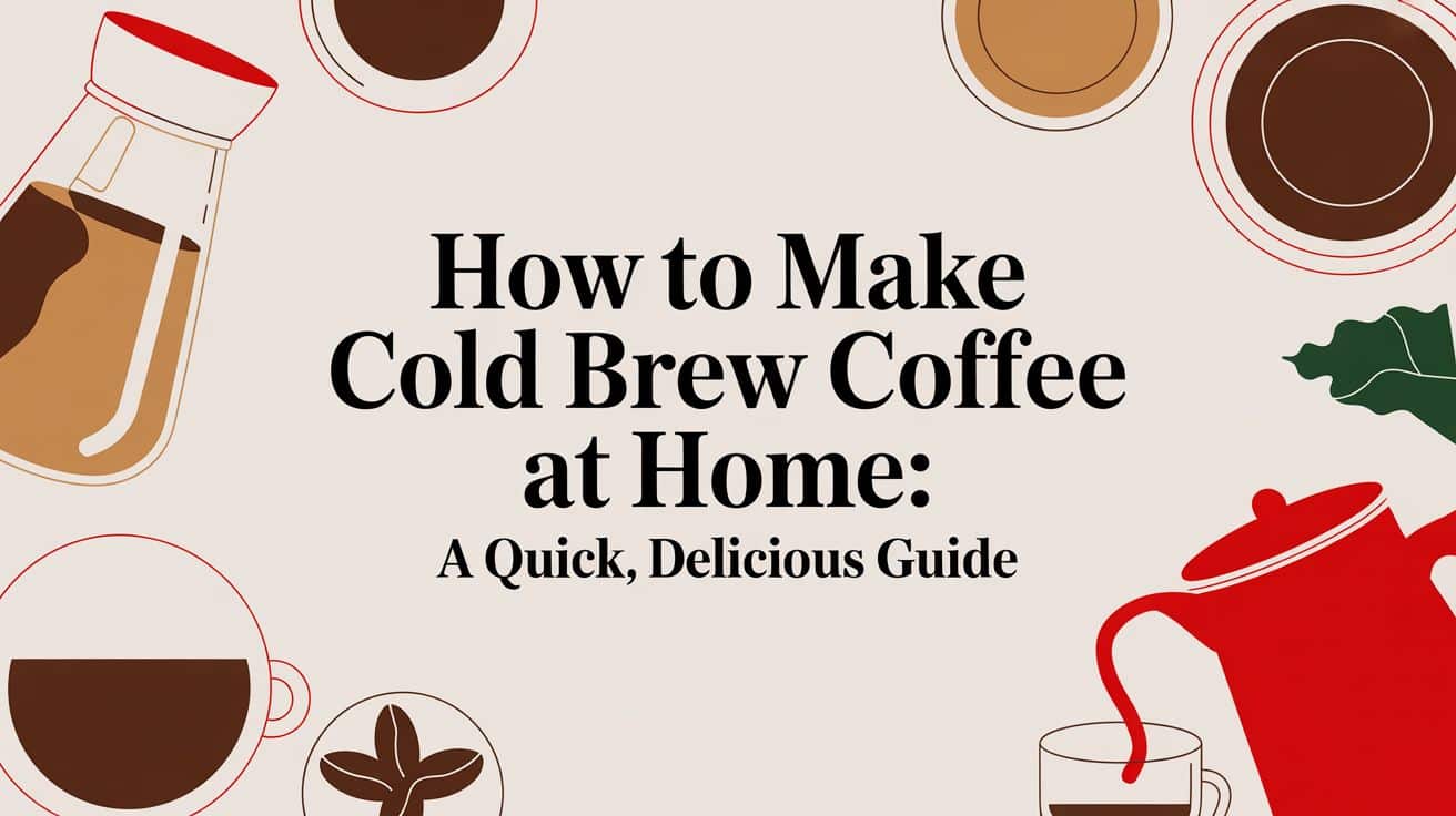 How to Make Cold Brew Coffee at Home: A Simple Guide