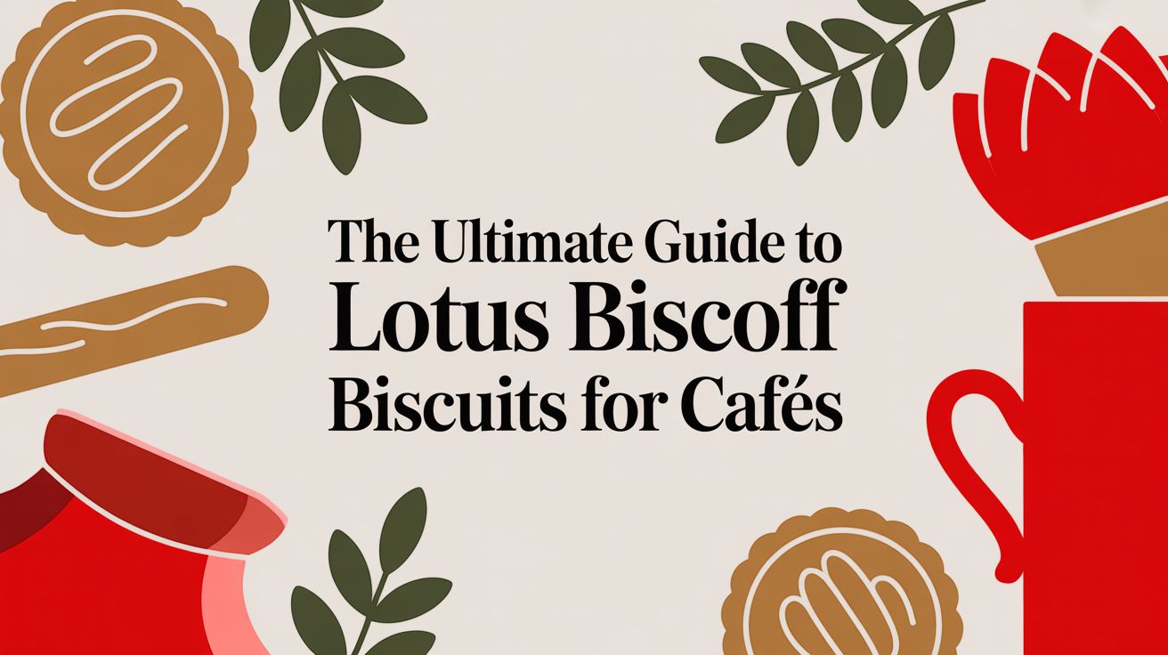 The Ultimate Guide to Lotus Biscoff Biscuits for Cafés
