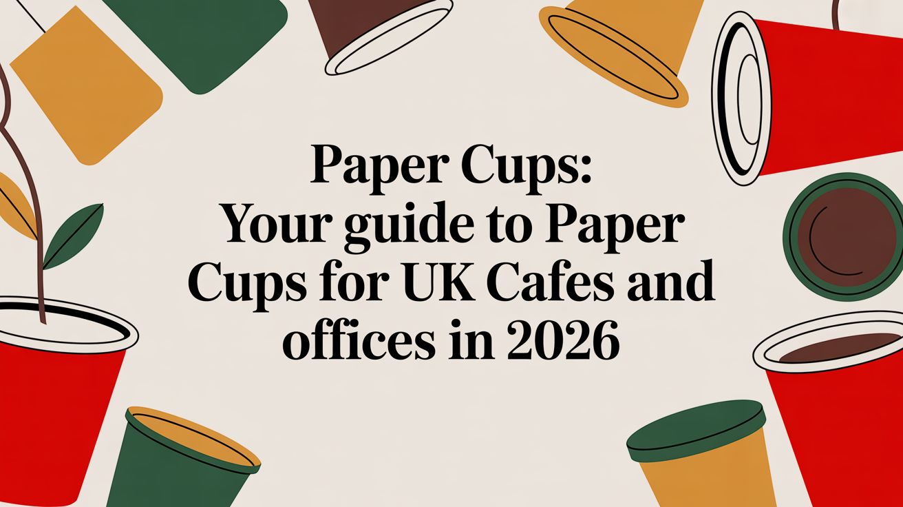 Paper Cups: Your Guide to Choosing the Right Cups for a UK Coffee Business
