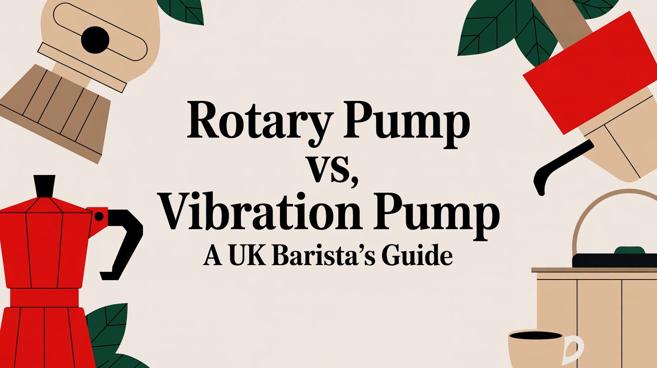 Rotary Pump vs Vibration Pump: A UK Barista's Guide