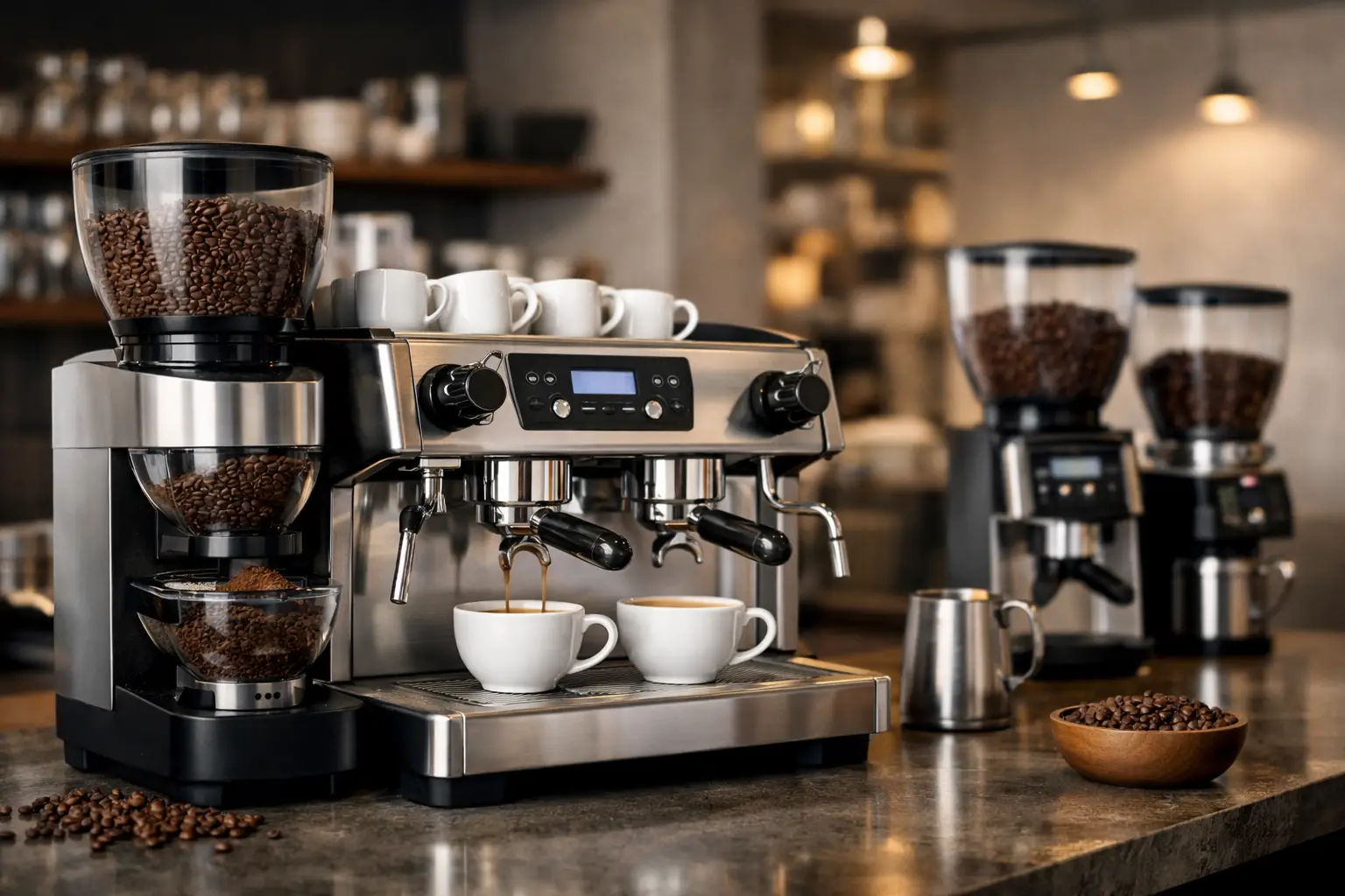 Choosing Commercial Coffee Machines With Grinder - ADS Coffee Supplies